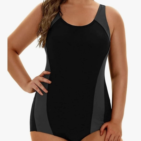 Aqua Eve | Swim | Womens Black And Gray Swimsuit | Poshmark